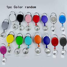 1-8pcs Random Color Keychain, Vicloon Retractable Badge Reel, Key Chain ...