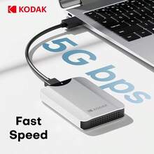 KODAK 1TB PHDD With Two Disks Portable Hard Drive 2.5'' External Hard ...