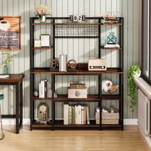 LITTLE TREE 5-Tier Kitchen Bakers Rack, Microwave Stand With Metal ...