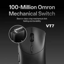 Rapoo VT7 VT7MAX Wireless Gaming Mouse True 8K Wireless Polling Rate ...