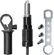 Pop Rivet Gun Tool Rivet Drill Attachment PowerDrill Tool Kit Cordless ...