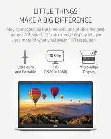HP 14 - 14 Inch FHD (1920x1080) Touchscreen Laptop, Qualcomm Snapdragon ...