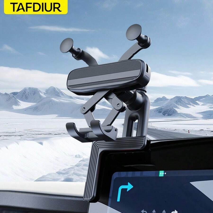TAFDIUR 2026 New Model Stable Phone Holder For TSL Model Y, No Adhesive ...