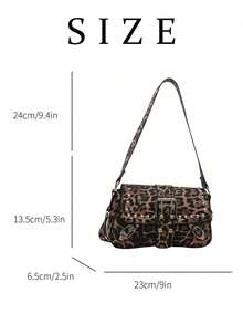 Fashion Leopard Print Rivet Decoration Punk Underarm Foreskin Buckle ...