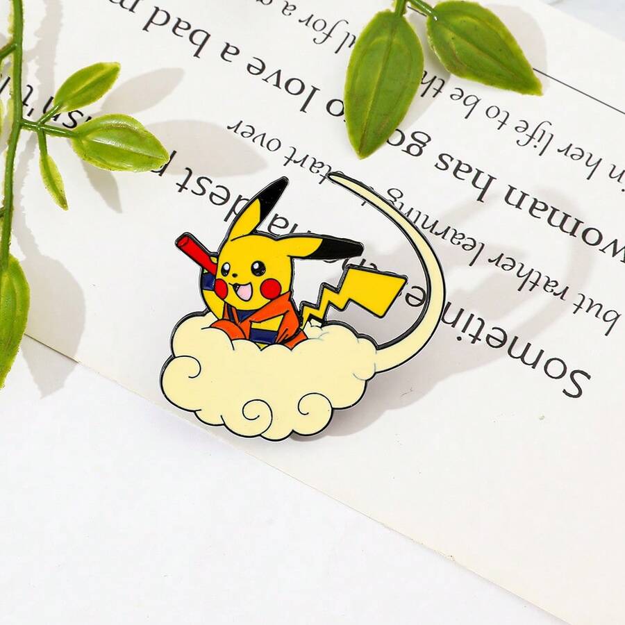 pokemon Broche de Metal Esmaltado do Anime Game Pokémon Pikachu, Broche ...