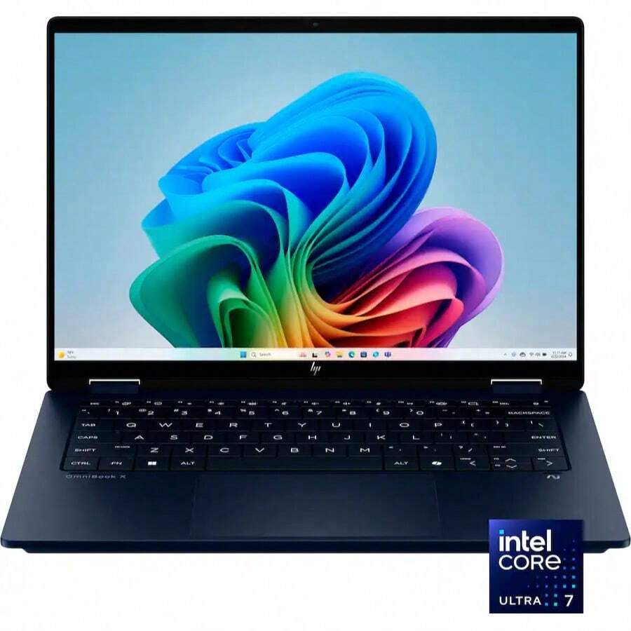 HP OmniBook X Flip Copilot+ PC (2 en 1) Portátil, Pantalla táctil FHD+ ...
