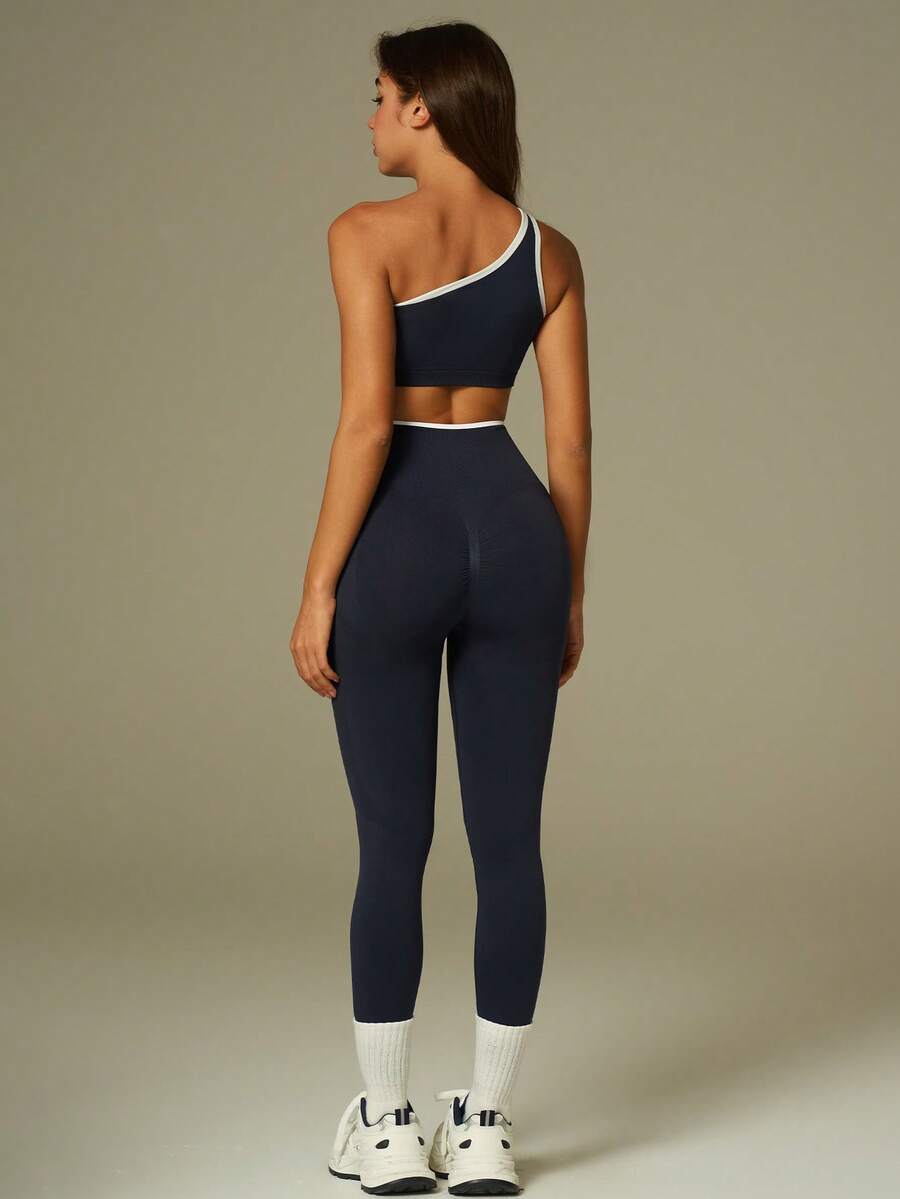 UONNOU 2-Piece Women's Sportswear Set, Vest + Trousers Shaping Set ...