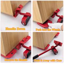 5PCS/10PCS Furniture Heavy Object Mover Moving Heavy Object Labor ...