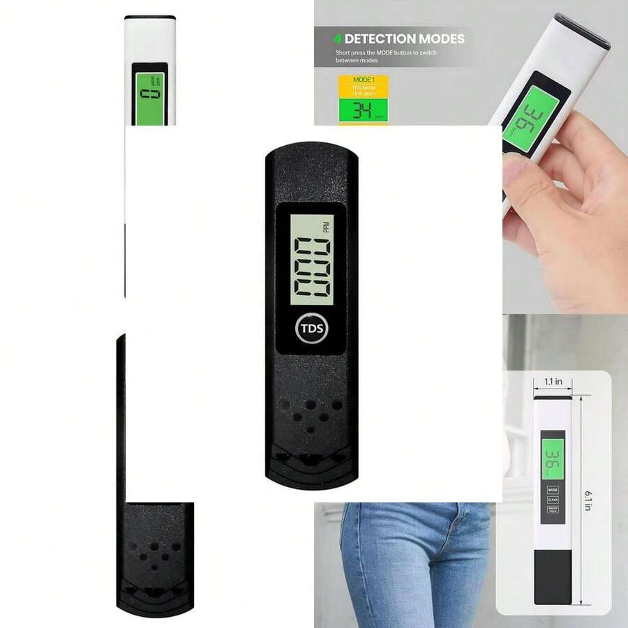 2025 New Upgraded 4-In-1 Digital TDS Meter - Digital Water Quality ...
