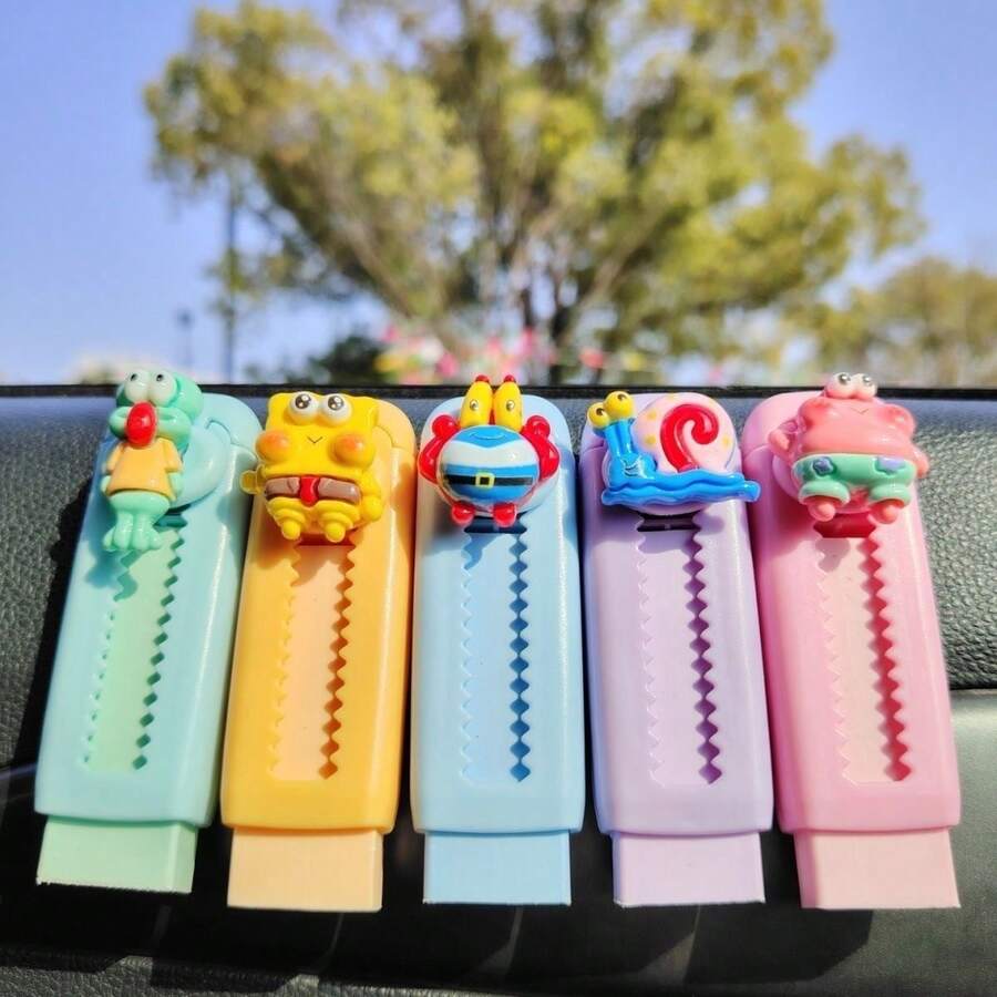 SPONGEBOB 4 piezas de borradores de dibujos animados de Bob Esponja ...