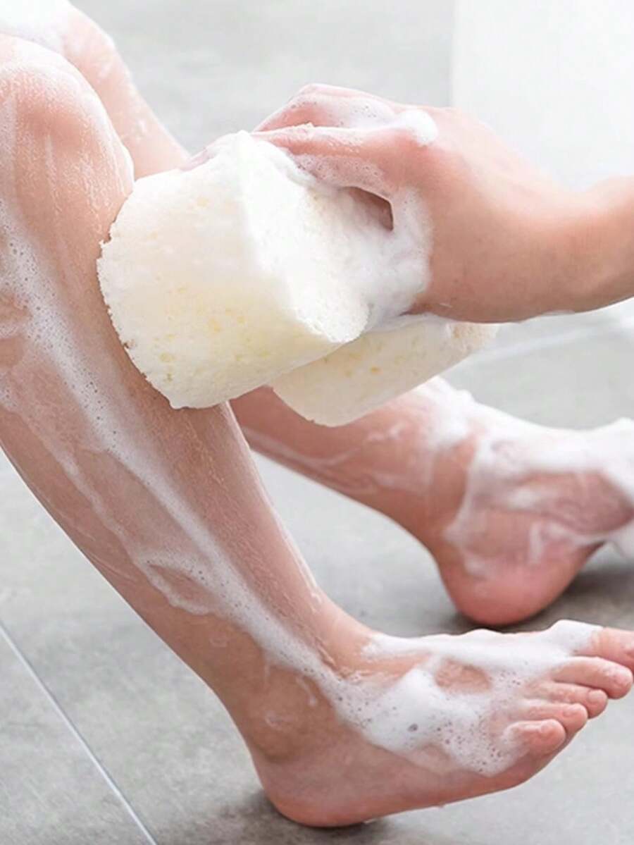 1pc Extra Large & Thick Exfoliating Bath Sponge, Deep Cleansing ...