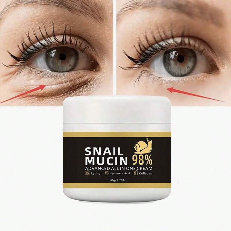 Instant Wrinkle Removal Snail Cream, Lifting & Anti-Aging, Eye Bag ...