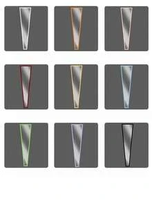 50 Stück/Packung transparente farbige Rahmen Blumen Verpackungstüten ...