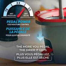 Spin Mop & Bucket System With Foot Pedal Wringer, Microfiber Triangle ...