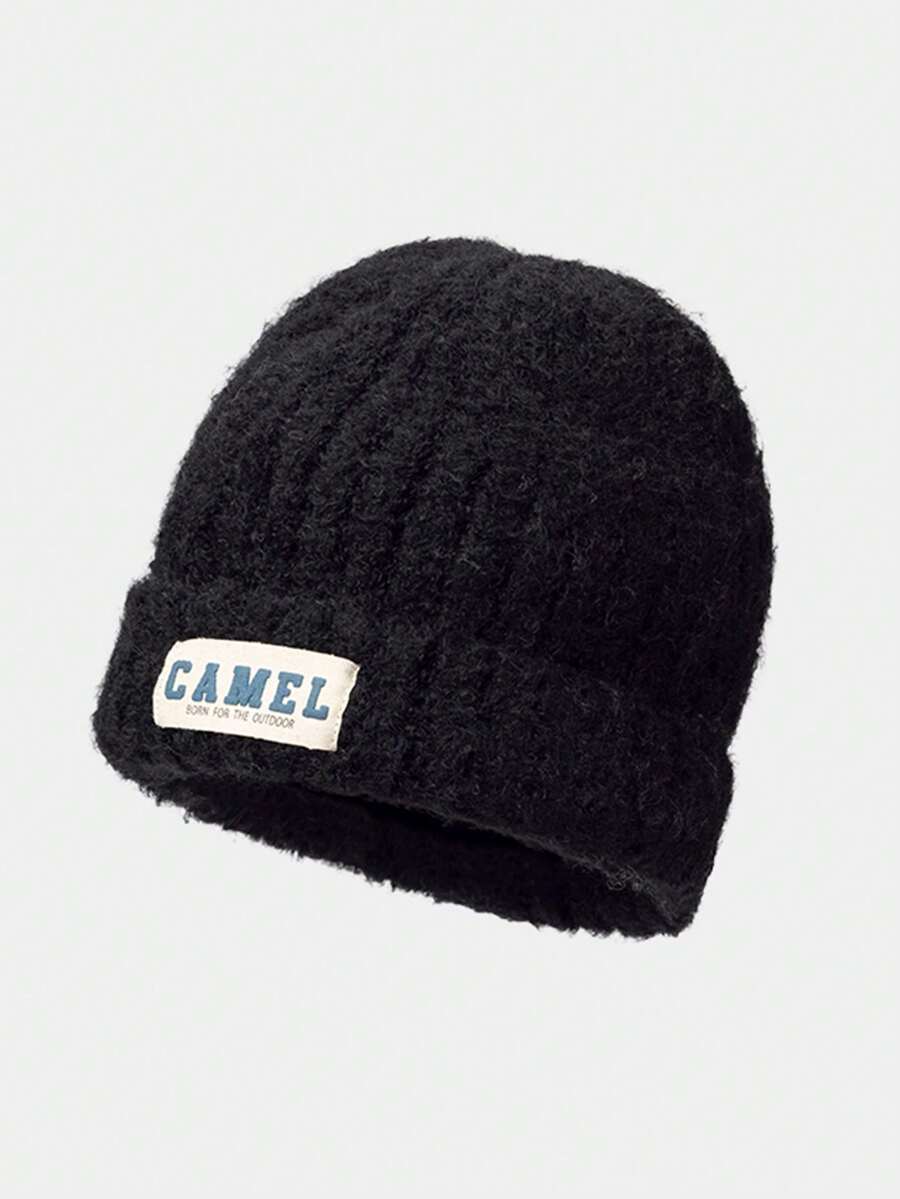 CAMEL CROWN Gorro de punto, gorro cálido para otoño/invierno, diadema ...