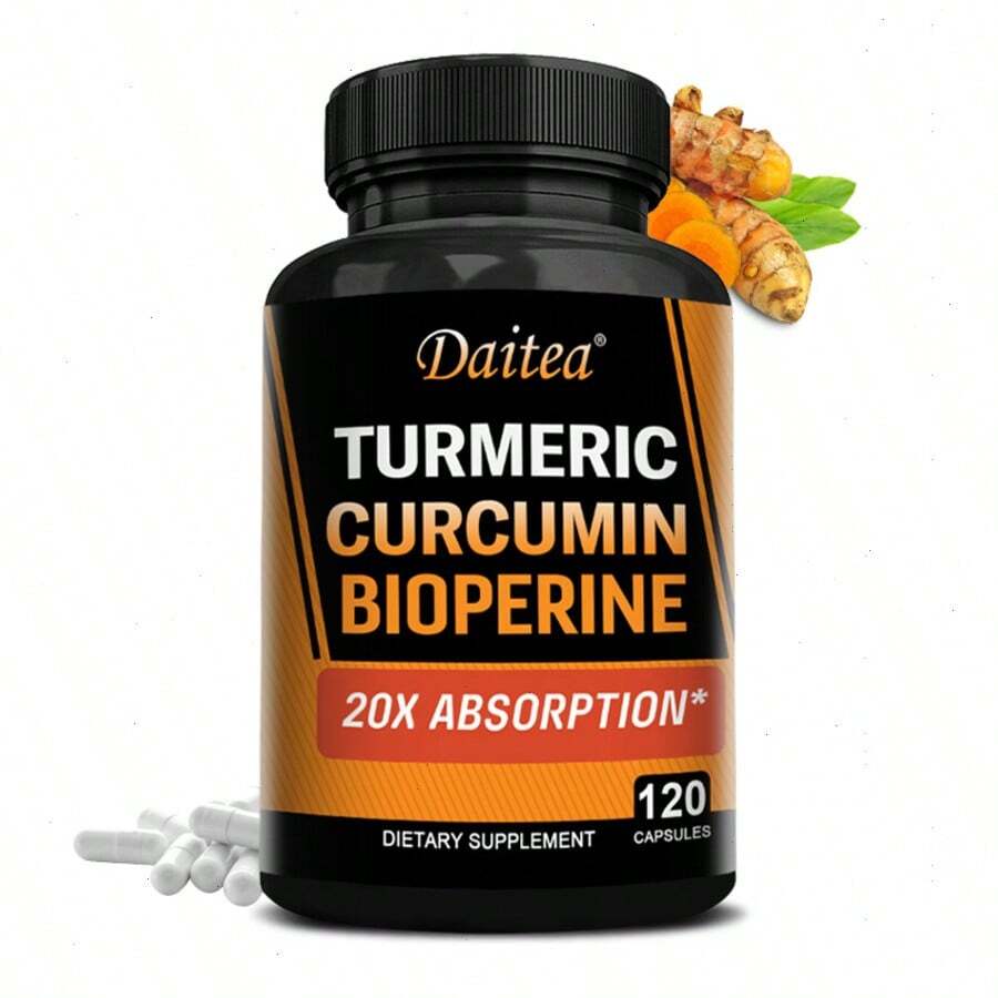 Joint & Immune Health Supports - Turmeric Curcumin Capsules - With ...