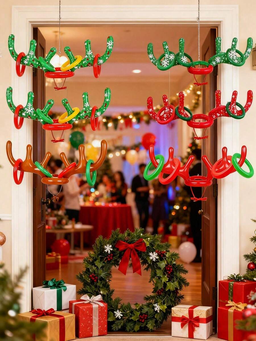 4/1 Set Deer Horn Decorations, Party Costume Props, Fun Party Gifts For ...