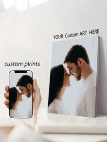 3pcs/Set Customized Canvas Wall Art, Frameless Poster, Cozy Indoor ...