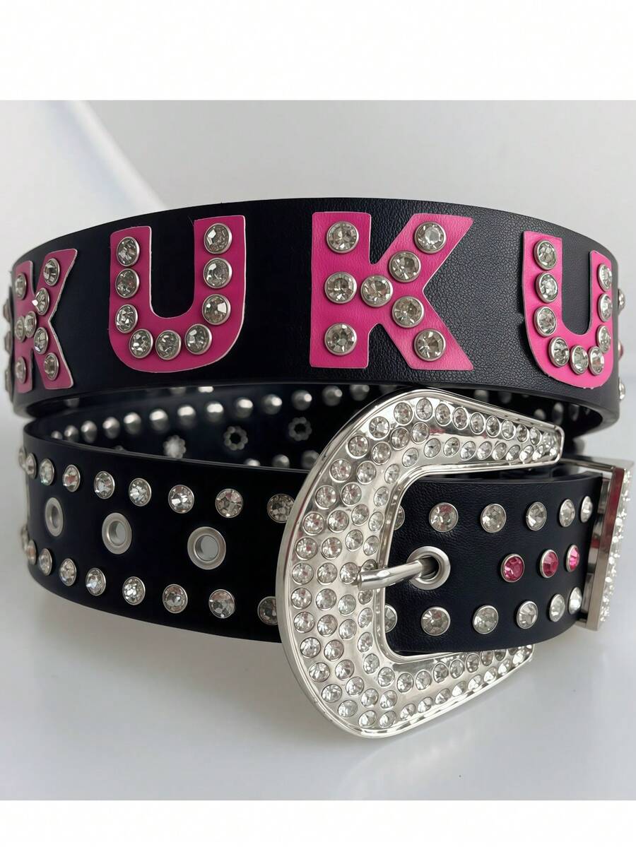 Cintura da donna alla moda, personalizzata, sexy, con fibbia decorata ...