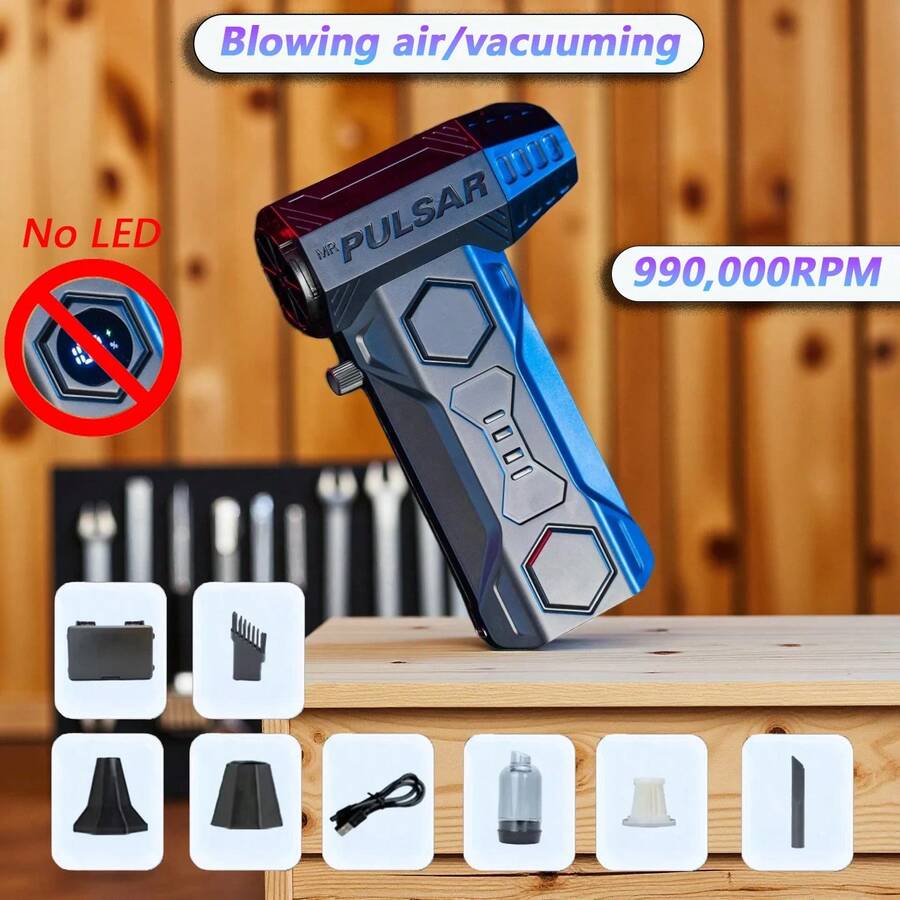 X11Pro Jet Blower 990000RPM Brushless Motor Powerful Blower Wind Speed ...
