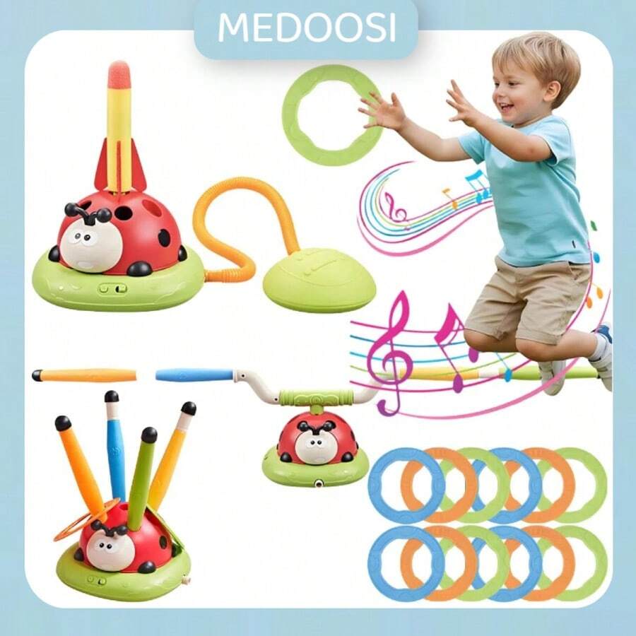 Toy Exercise Machine Ladybug Spinner 3 In 1 / 5 In 1 For Kids Jump ...