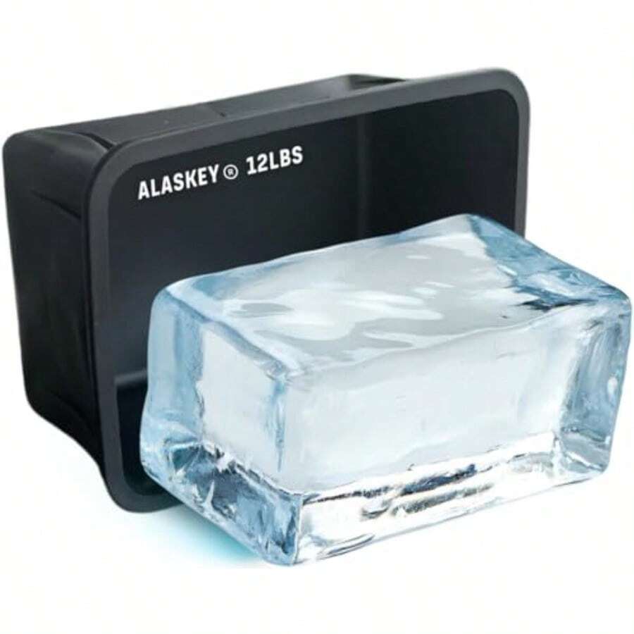 Extra Large Ice Cube Mold For Ice Baths - Premium Ice Block Mold for ...
