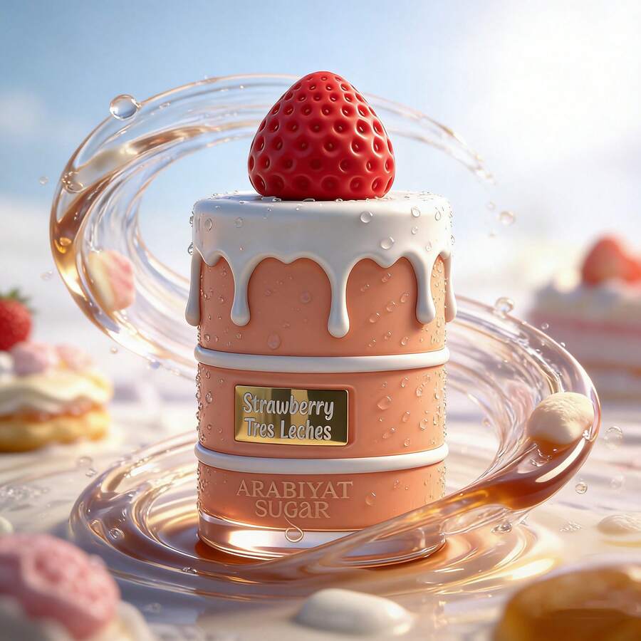 Fragrance World AZÚCAR ARABIYAT - FRESA TRES LECHES 100ML EAU DE PARFUM ...