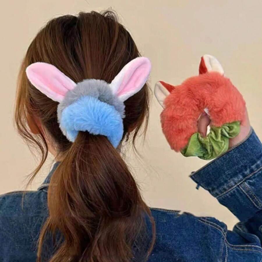 Disney Scrunchies de pelo con orejas de Judy Hopps y Nick Wilde de ...