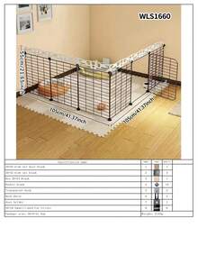Valla modular para perros, barrera interior para mascotas y cachorros ...