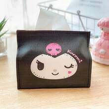 1pc New Cute Cartoon Character Design Paper Towel Box, PU Leather ...
