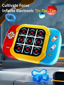 Children's Tic-Tac-Toe Memory Game Machine Plus Tic-Tac-Toe Handheld ...