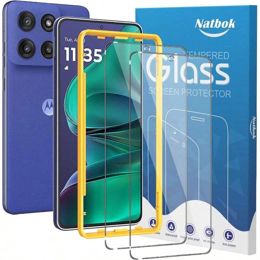 2 Pack Compate Wit Motor Moto G Stylus 2025 Screen Tectorwit Alignment ...