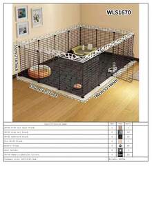 Valla modular para perros, barrera interior para mascotas y cachorros ...