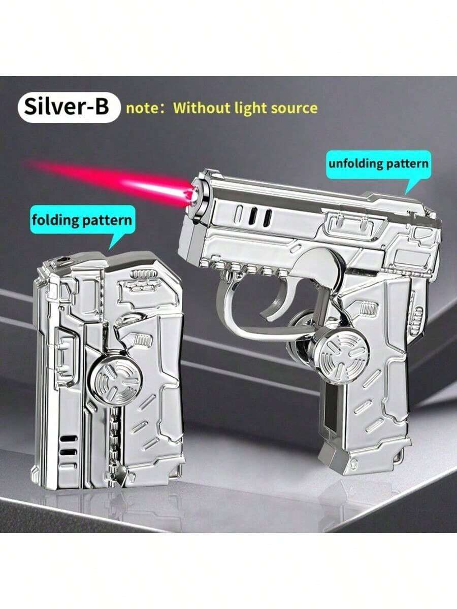 Encendedor con forma de dado colorido, resistente al viento y con llama ...