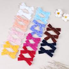 10/20 Stück Premium Mini Baby Mädchen Haarclips, Mini Samt Haarstyling ...