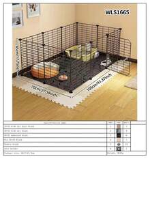 Valla modular para perros, barrera interior para mascotas y cachorros ...