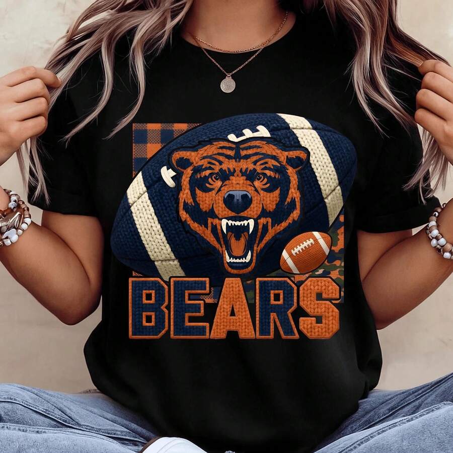 Chicago Bear PNG Bears Png Bears Crochet Png State Mascot Stylish ...