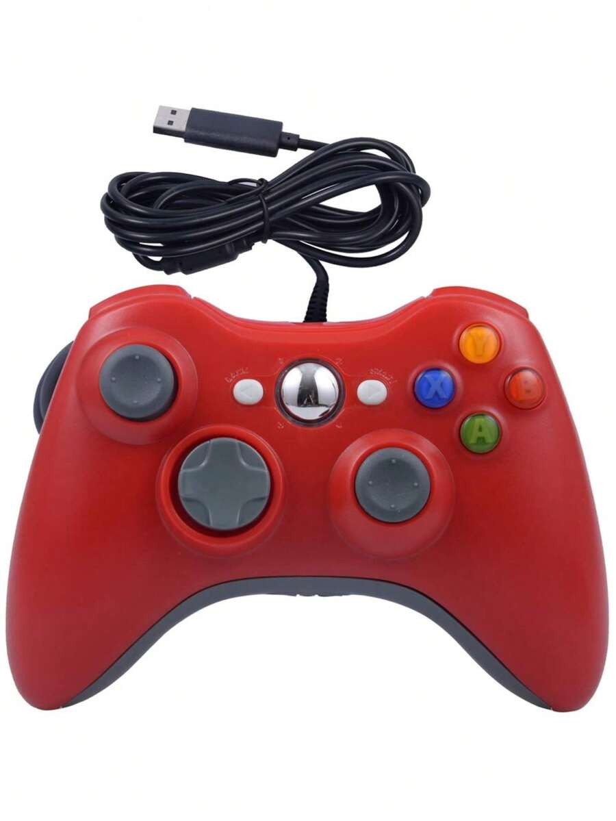 360 Gamepad Wired PC Steam Multi-Function Drive Free Vibration Gamepad ...