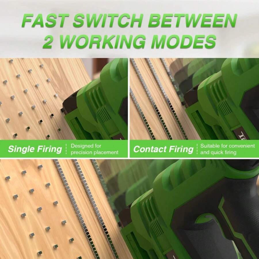 Taskstar 18 Gauge 2 In 1 Nail Gun Cordless Stapler Framing Nailer ...