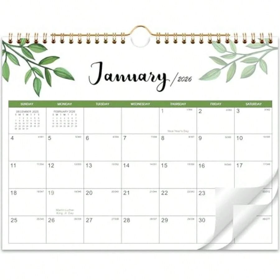 2026-2027 Calendar 2 Years Wall Calendar 2026-2027 14.8'' X 11.5'' JAN ...