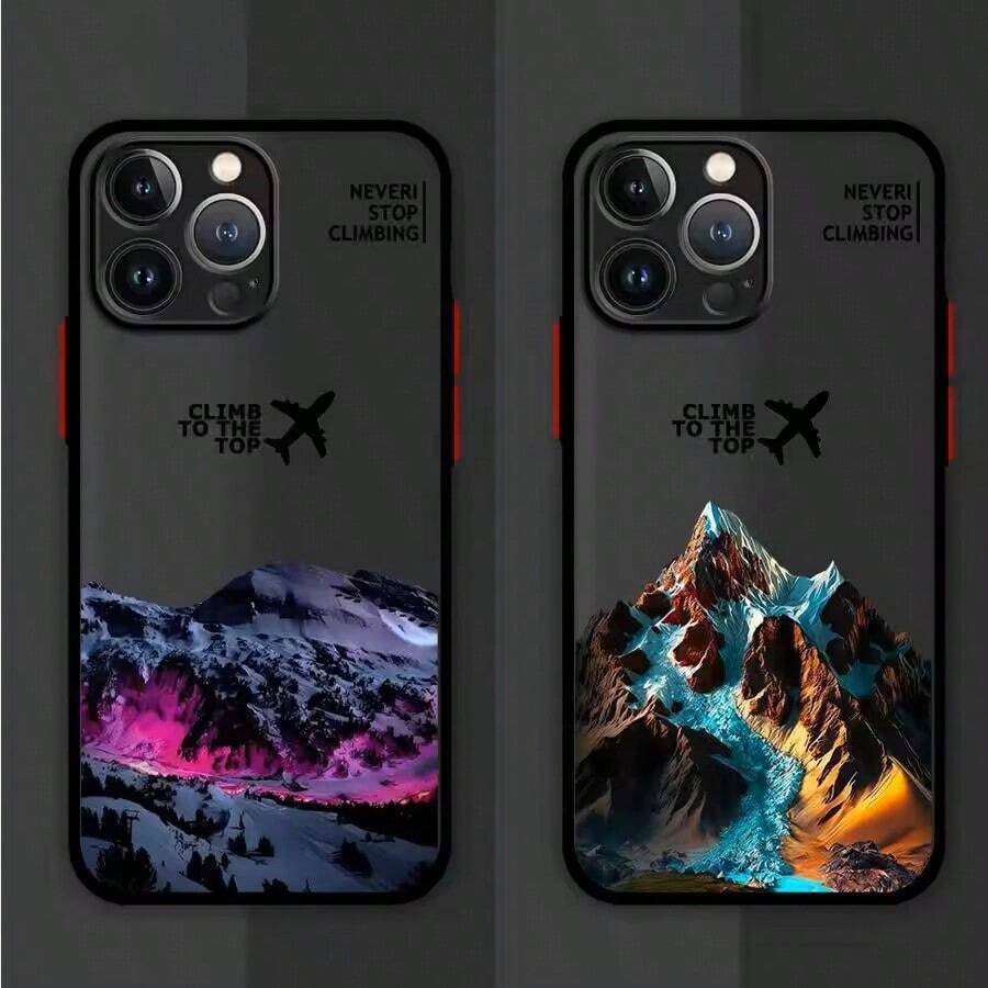 Funda Arctic Ice Creative de alta gama para Apple 15 Pro Max, mate ...