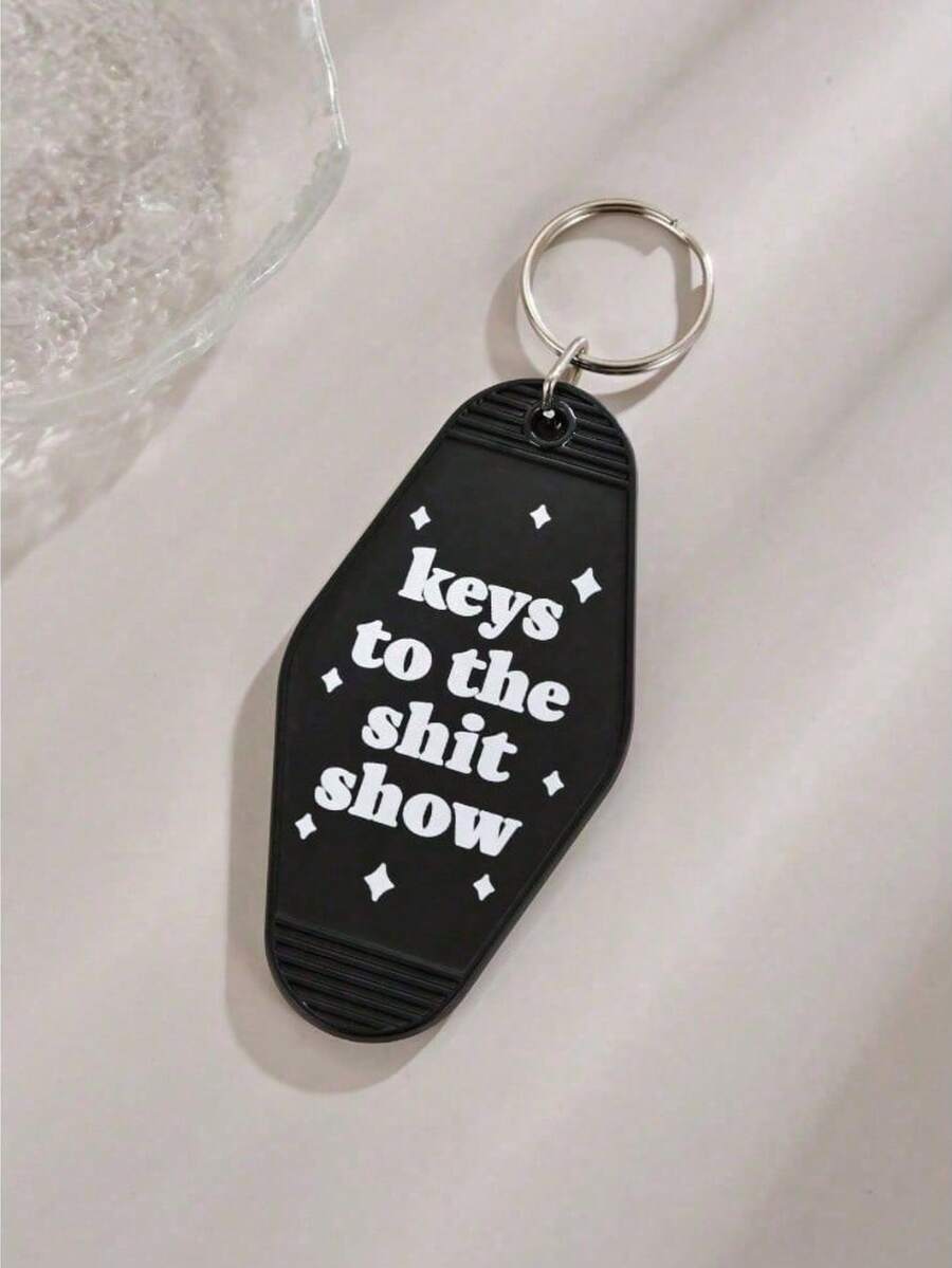1pc Bohemian Y2K Motel Keychain Plastic Hot Girls Car Bag School Charm ...