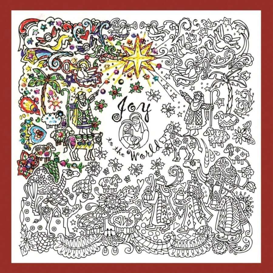 Nativity Zenbroidery Kit | SHEIN USA