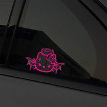 Sanrio Adesivo de Carro Hellokitty Demônio - Decoração Fofa de Janela ...