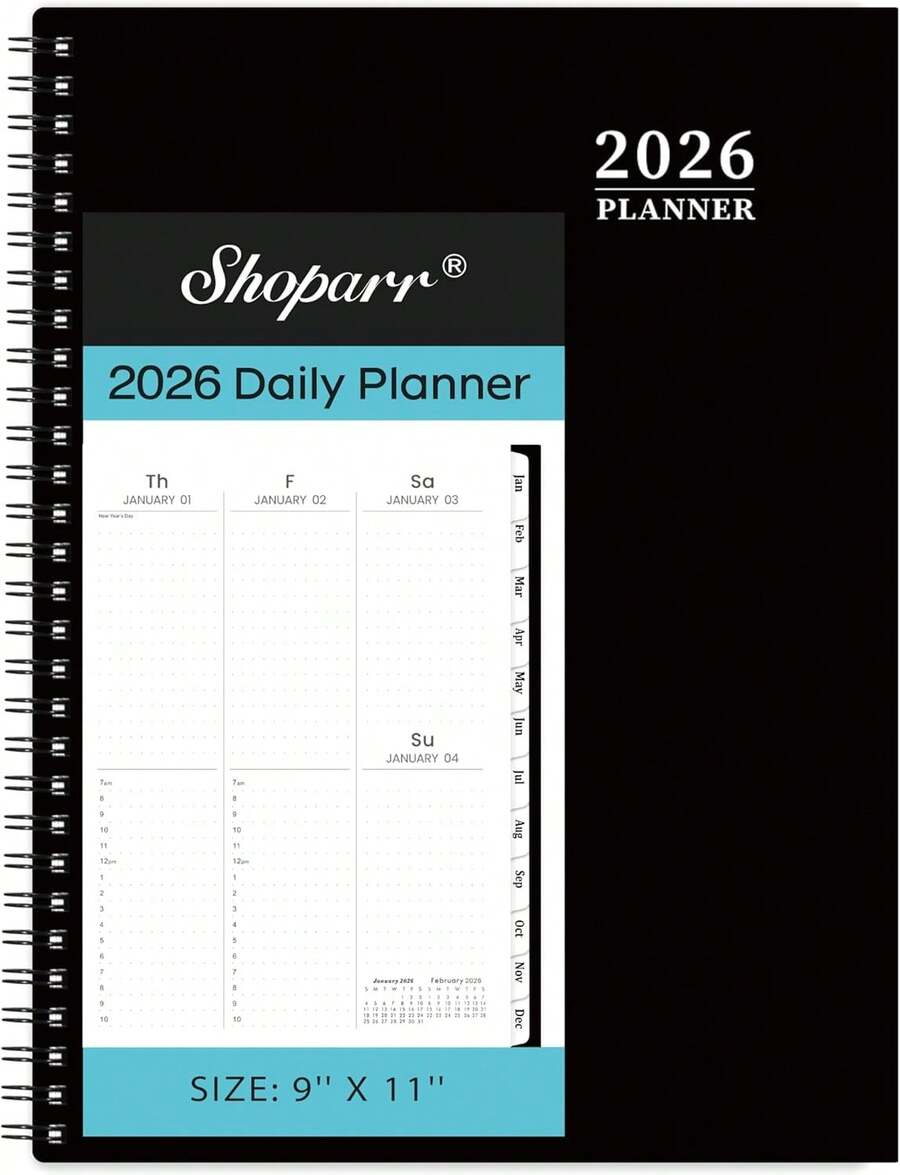 2026 Daily Planner - 2026 Appointment Book, Dotted Notebook, JAN. 2026 ...