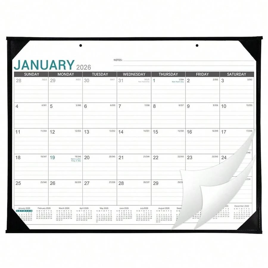 2026 Desk Calendar - Roll Packaging Desk Calendar 2026, Jan. 2026 - Dec ...