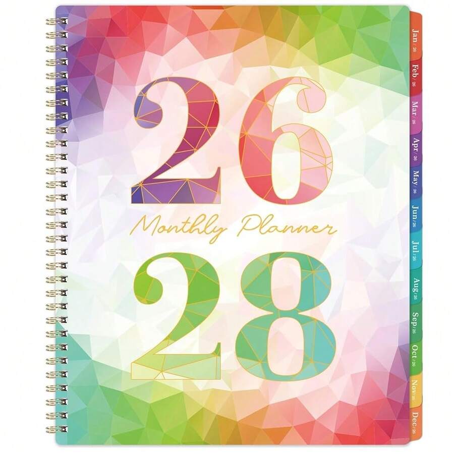 2026-2028 Monthly Planner - 3 Year Monthly Planner 2026-2028, Jan. 2026 ...
