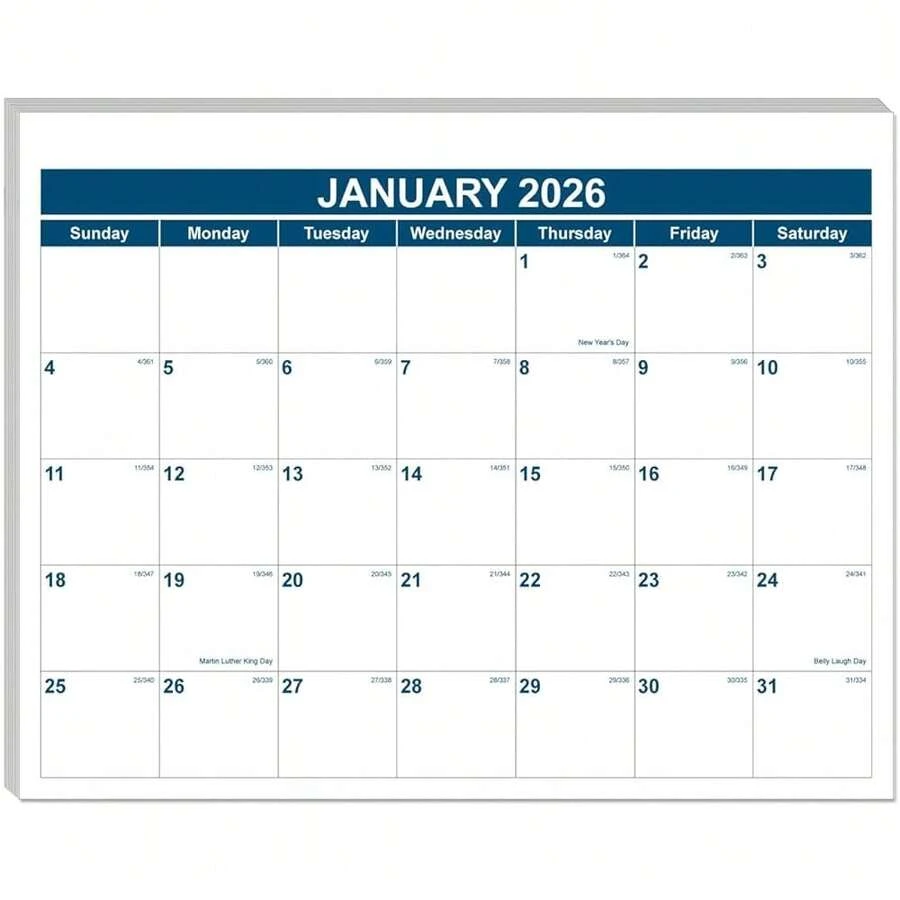 Magnetic Fridge Calendar 2026-2027 - Calendar 2026 From January 2026 ...