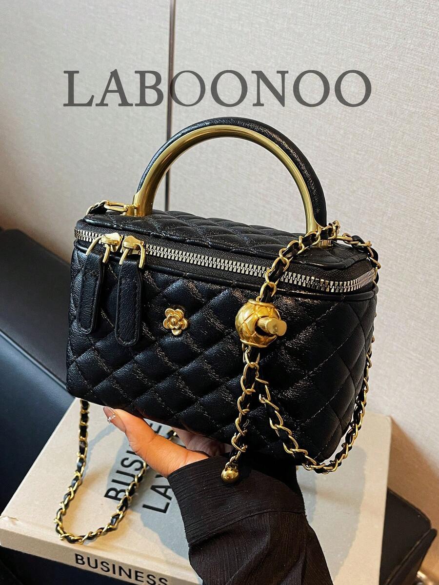 2025 New Spring/Summer Niche Design Rhombus Chain Strap Bucket Handbag ...