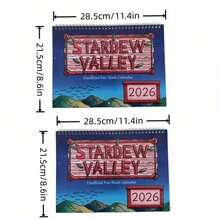 2026 Calendar - Stardew Valley Fan-Made Wall Calendar PRE 12 Monthly ...